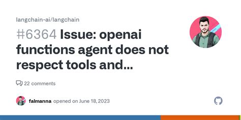 Issue Openai Functions Agent Does Not Respect Tools And Arguments