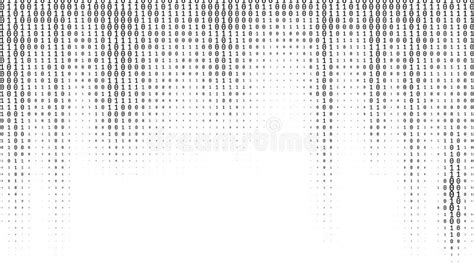 Gradient Binary Code Digits Background Stock Illustration Illustration Of Binary Network