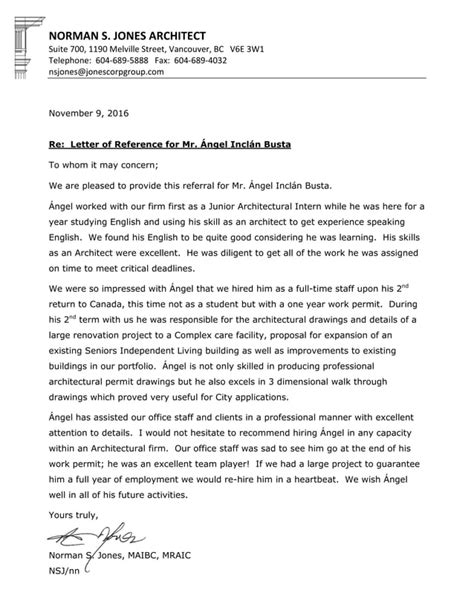 Norman S Jones Architect Reference For Ángel Pdf Office Property