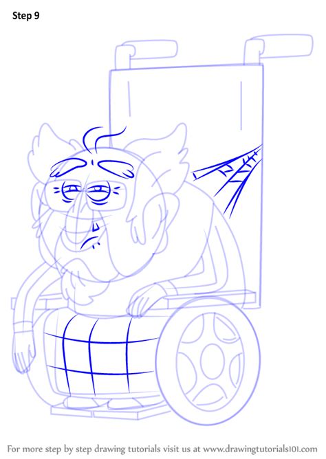 How To Draw Mayor Befufftlefumpter From Gravity Falls Gravity Falls Step By Step