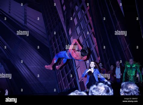 Reeve Carney And Jennifer Damiano The Broadway Musical Spider Man