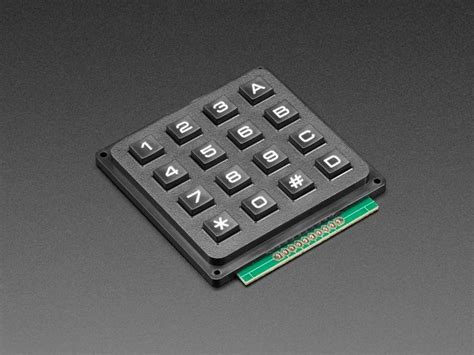 Pinouts Matrix Keypad Adafruit Learning System