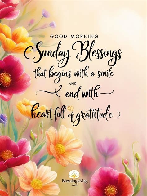 120 Good Morning Sunday Blessings And Prayers In 2025
