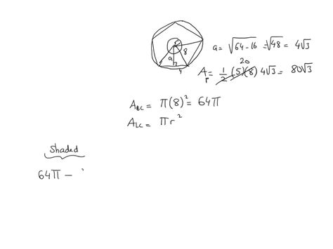 The Diagram Shows Two Circles With Centre O And A Regular Pentagon ABCDE Diagram NOT Accurately