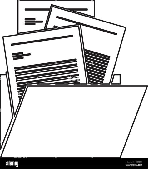 file icon folder document data archive and storage theme isolated