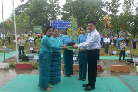 ရခိုင်ပြည်နယ်ဝန်ကြီးချုပ် ဦးထိန်လင်း မြန်မာအမျိုးသမီးများနေ့အကြိုအထိမ