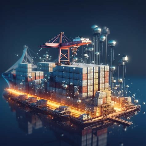 Premium Ai Image Supply Chain Management Iot