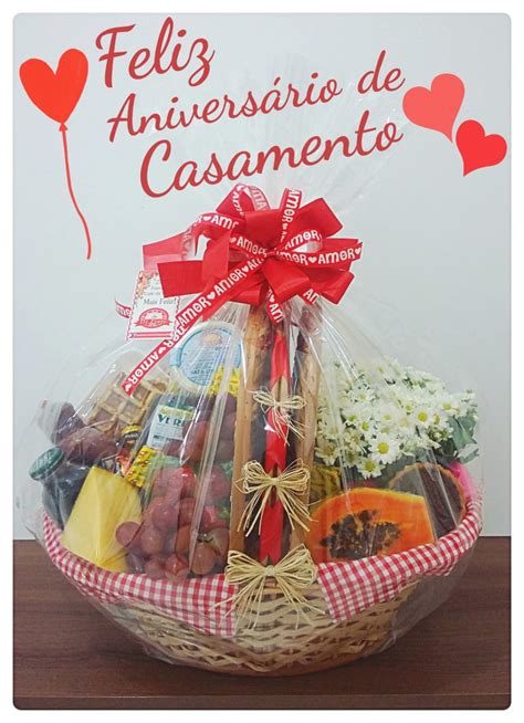Cesta Aniversário De Casamento