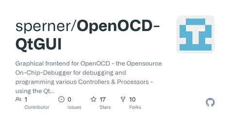Github Sperner Openocd Qtgui Graphical Frontend For Openocd The Opensource On Chip Debugger