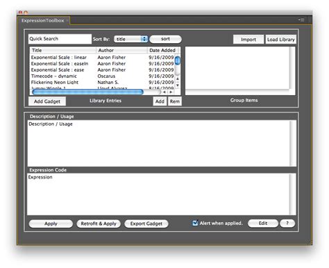 Expression Toolbox Aescripts Aeplugins