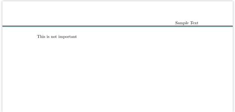 Header Footer Headsepline Over Whole Width Without Moving Ohead TeX LaTeX Stack Exchange