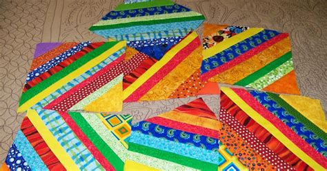 The Momoo String Quilt Blocks