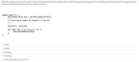 Solved Which Of The Following Is Correct About The Hashmap