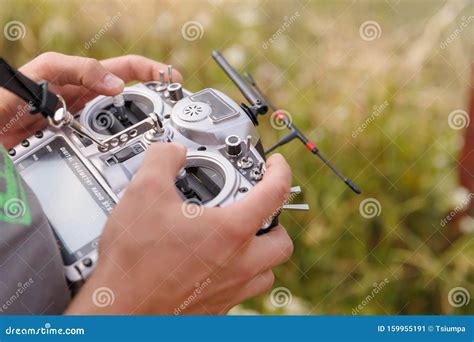 Drone Remote Controller Stock Image Image Of Copter 159955191