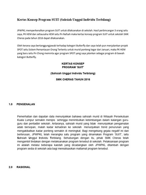 Kertas Konsep Program Suit Pdf