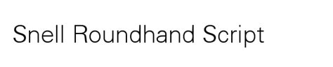 Download Snell Roundhand Script Regular
