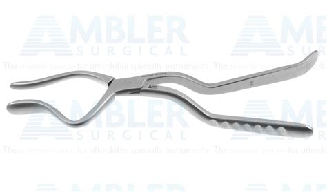 Rowe Maxillary Disimpaction Forceps 9 1 2 Left Narrow Blade Ambler Surgical