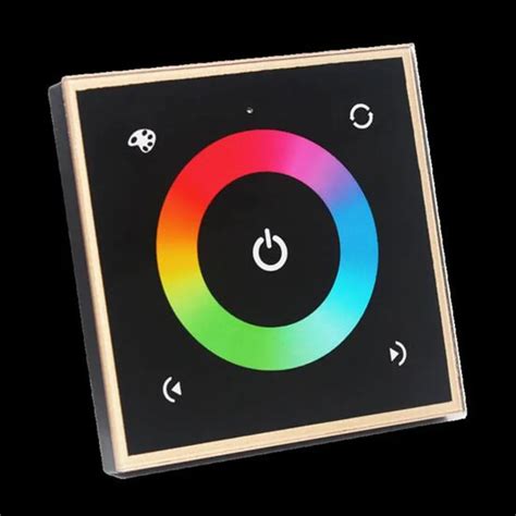 Aliexpress Com Buy LED RGBW Controller TM DC V Rgb RGBW Led Controller EU Touch Glass Panel