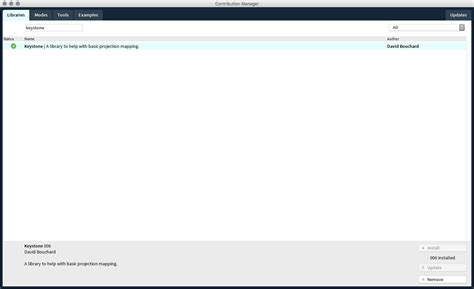 Processing And Keystone Doing Projection Mapping