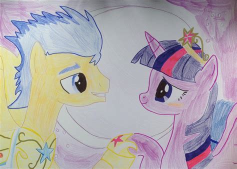 Princess Twilight Sparkle And Flash Sentry