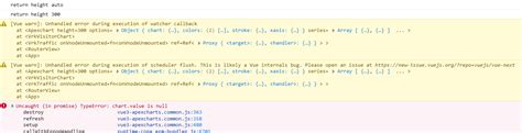 vue apeccharts throws an error when using a computed height property