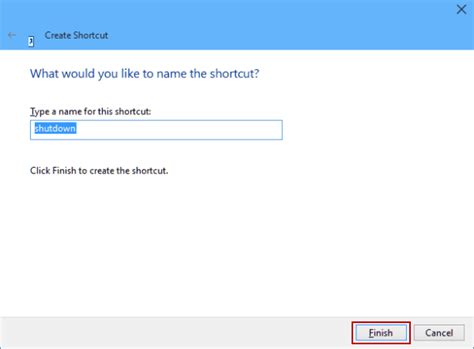 How To Create Shutdown Shortcut On Windows Desktop