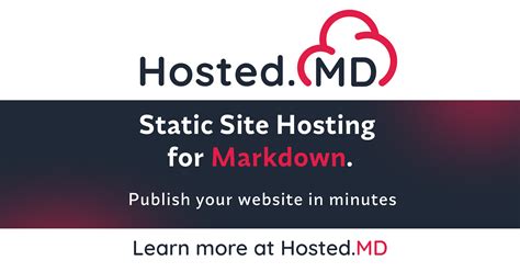 The Best Markdown Site Generator For Blogs Docs And More Hosted MD