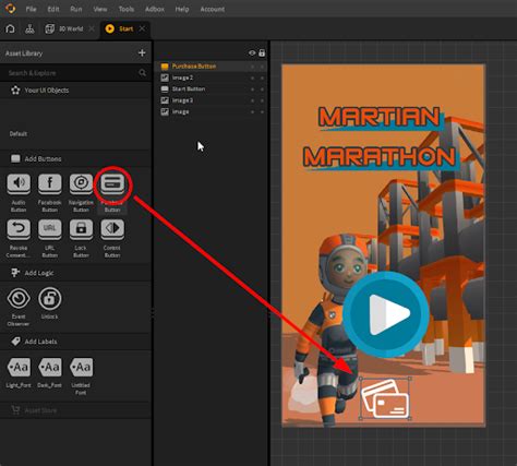 Setting IAP Buildbox Game Maker Video Game Software