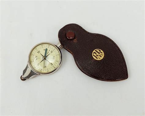 1950s Rolls Royce Pocket Compass And Map Measure Sally Antiques