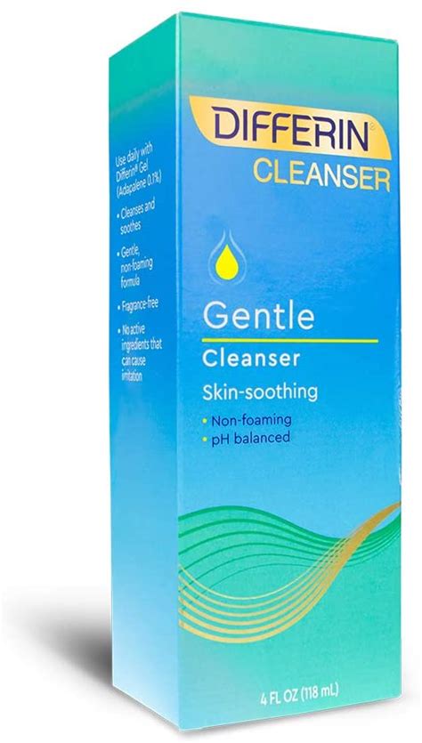 Differin Gentle Skin Soothing Non Foaming Balancing Cleanser 4 Oz Lazada Ph