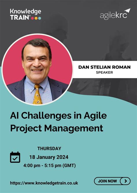 Artificalintelligence Projectmanagement Agile Webinar Knowledge Train