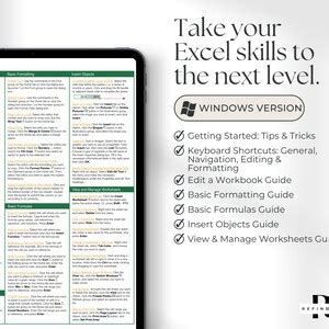Excel Shortcuts For Windows Excel Shortcut Windows Excel PC Formulas Microsoft Excel Guide