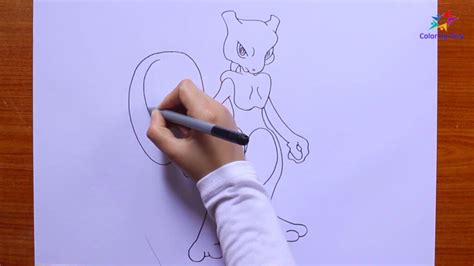 How To Draw Mewtwo A Step By Step Guide