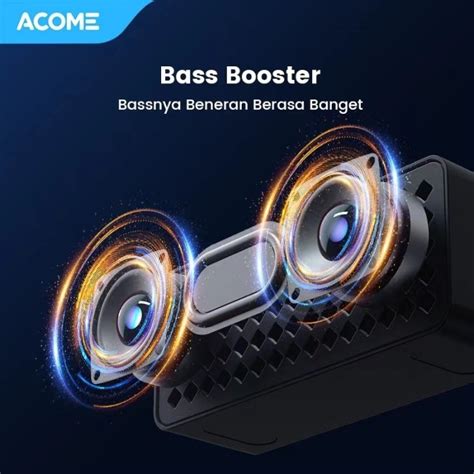 Jual Speaker Bluetooth Acome A Super Bass W High Power Garansi