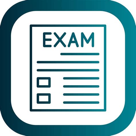 Exam Vector Icon Design 21173404 Vector Art At Vecteezy
