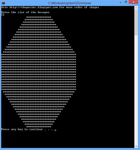 For The Code Visit 201308hexagon In Chtml Shape Coding