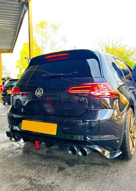 Vw Golf Gti Mk7 Tcr Style Rear Valance Diffuser 2012 2016 Jafperformance
