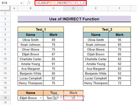 How To Use VLOOKUP With Named Range In Google Sheets