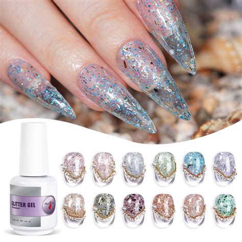 Summer Glitter Gel Nail Polish Manicure Nail Art Designs Uv Gel Manufacturer
