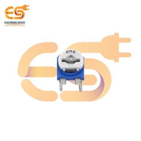 Buy 2K ohm Ω vertical preset variable resistor pack of 5