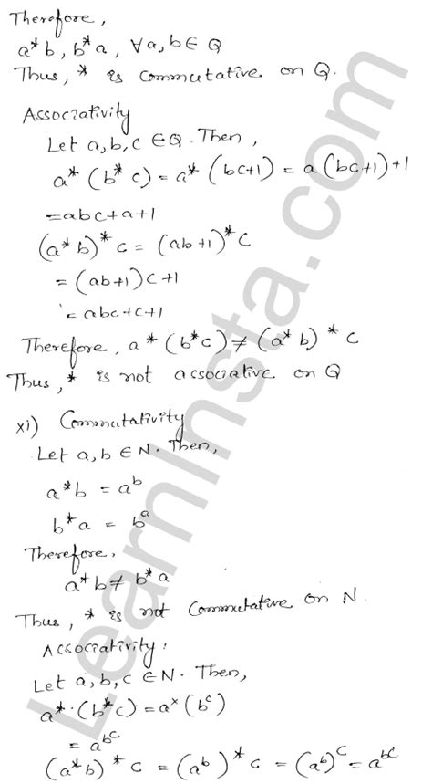 RD Sharma Class 12 Solutions Chapter 3 Binary Operations Ex 3 2 NCERT MCQ