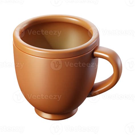 Iconic Baroque Single Weight Stroke Outline Of A Coffee Cup Minimal Crisp Edges Flat Color