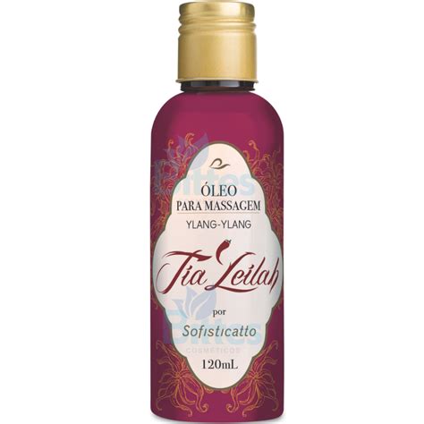 Óleo Para Massagem Tia Leilah Sofisticatto CosmÉticos Sex Shop Shopee