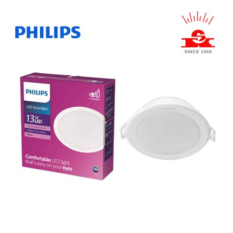 Philips Meson Led Downlight Round See Kwong Your Preferred Electrical Shop In Ipoh Perak