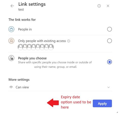 Folder Sharing Link Setting Expiry Date Microsoft Community Hub