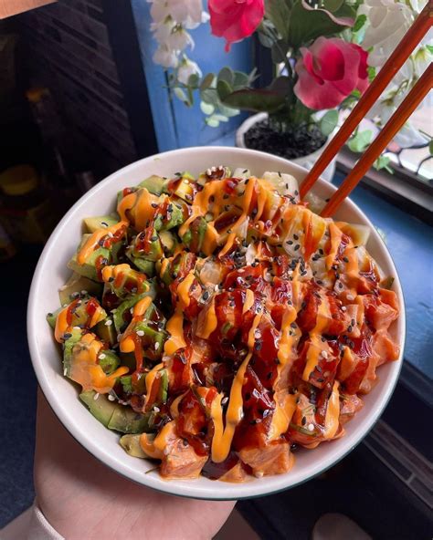 Tuna Poke Bowl Aesthetic Yummy Healthy Food Homemade Meal Ideas