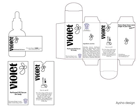 Violet Packaging Behance