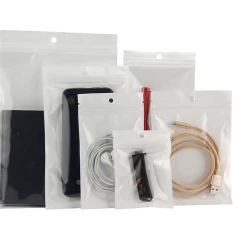 Pearl Film Usb Cable Packaging Bags Polysmarts Packaging