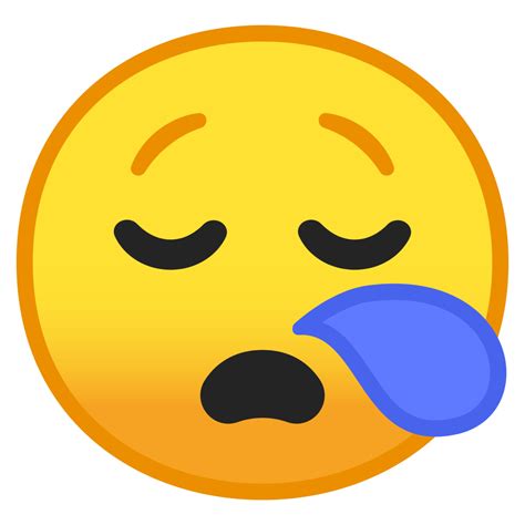 Sleepy Face Emoticon