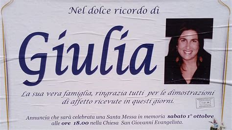 Dopo Il Funerale Una Messa Aperta A Tutti Per Ricordare Giulia Ballestri